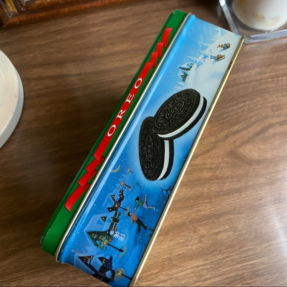 Oreo | Holiday | 996 Christmas Holiday Empty Tin Oreo Snowman Children ...